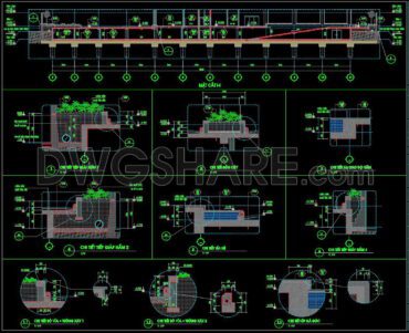 544. Free Download Hotel Basement Structural & Waterproofing CAD Drawings