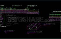 136.Autocad Drawing Of Cornices and molding For Download