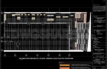86. Free Download Living Room TV Cabinet 2D CAD Drawing