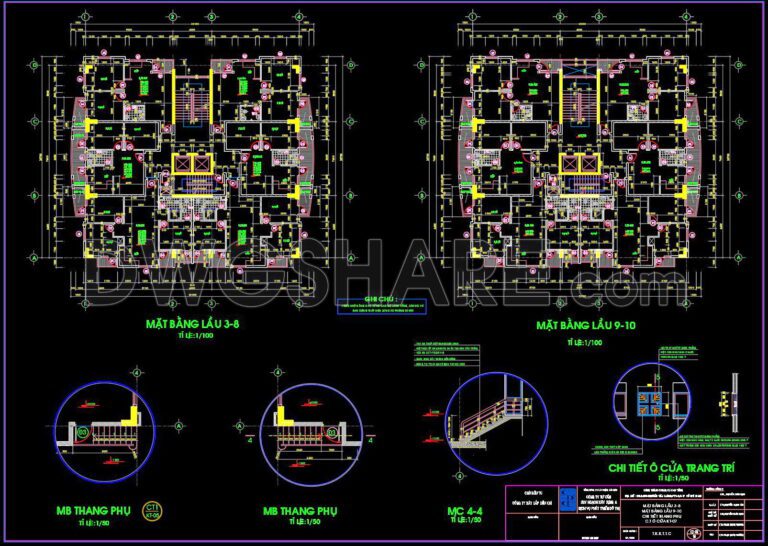 256. Free Download of CAD Drawings for Sample Apartment Floor Plans