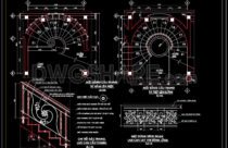 695. Free Download Overhead Water Tank Section CAD Drawings DWG