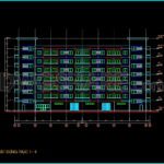 33. Cad Drawings Of A 6-storey Apartment Building Project With A Total Floor Area Of 6,000 ...