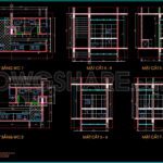 33. Cad Drawings Of A 6-storey Apartment Building Project With A Total Floor Area Of 6,000 ...