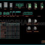 33. Cad Drawings Of A 6-storey Apartment Building Project With A Total Floor Area Of 6,000 ...