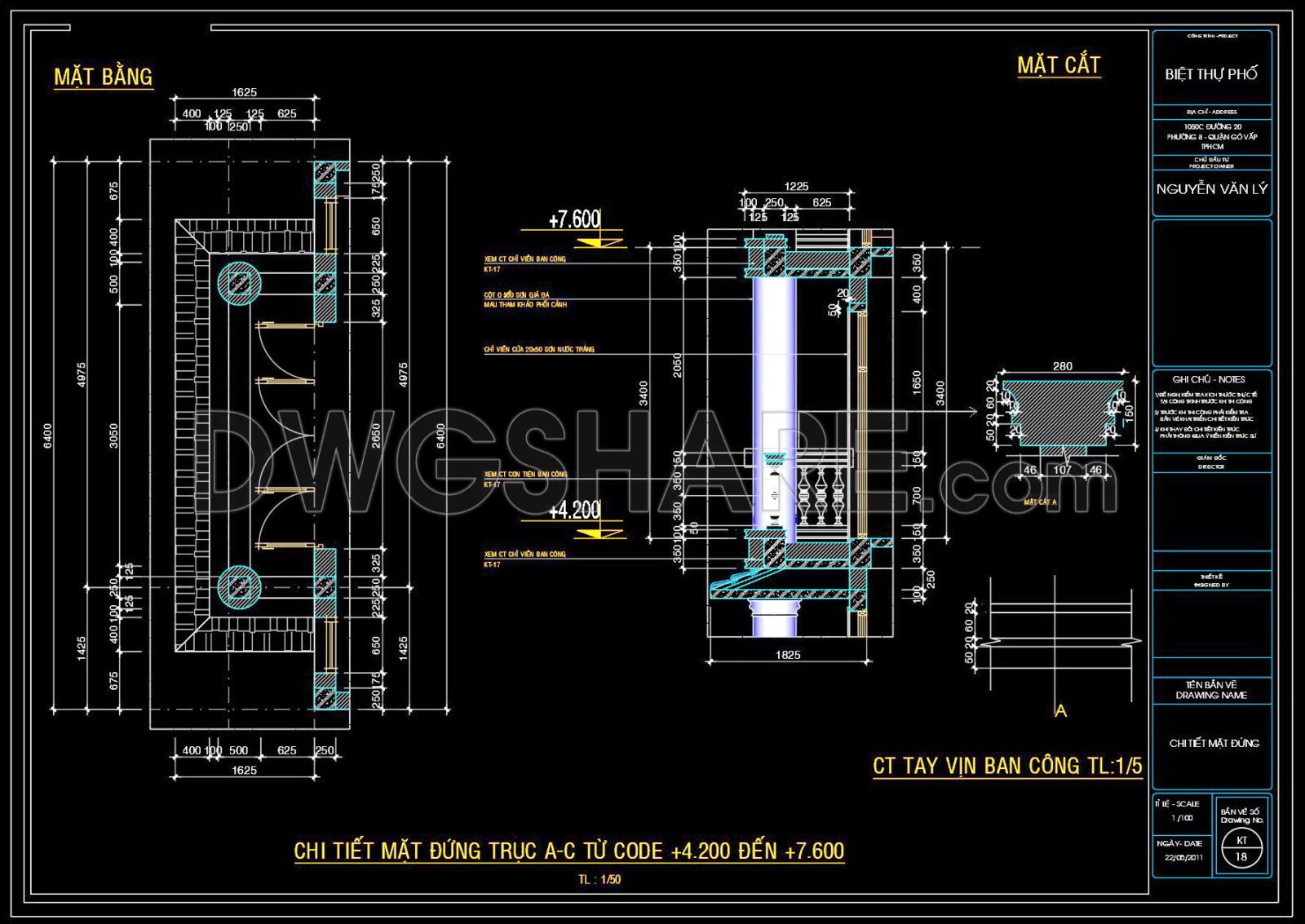 414. Free download of detailed CAD drawings for architectural ...