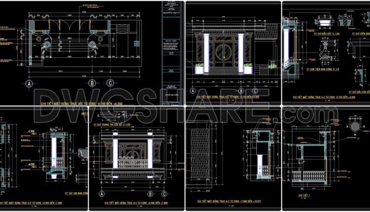 414. Free Download Of Detailed Cad Drawings For Architectural ...