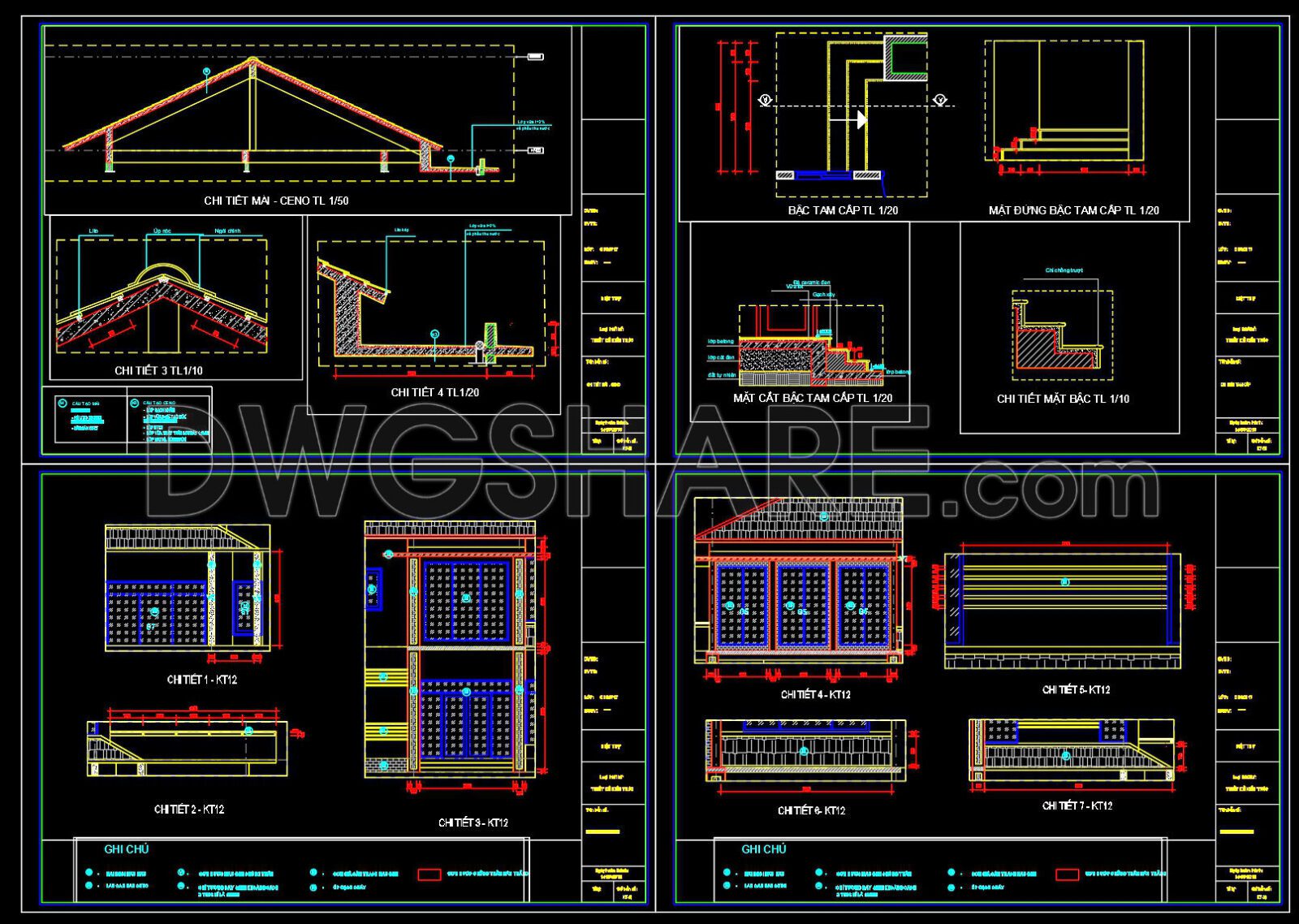 420. Free download of detailed architectural CAD drawings