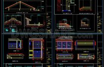 245. Free download sample apartment floor plan CAD drawings