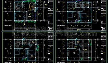 243. Structural Drawings Of 5-Story House A Complete Project 4.8m x 13 ...