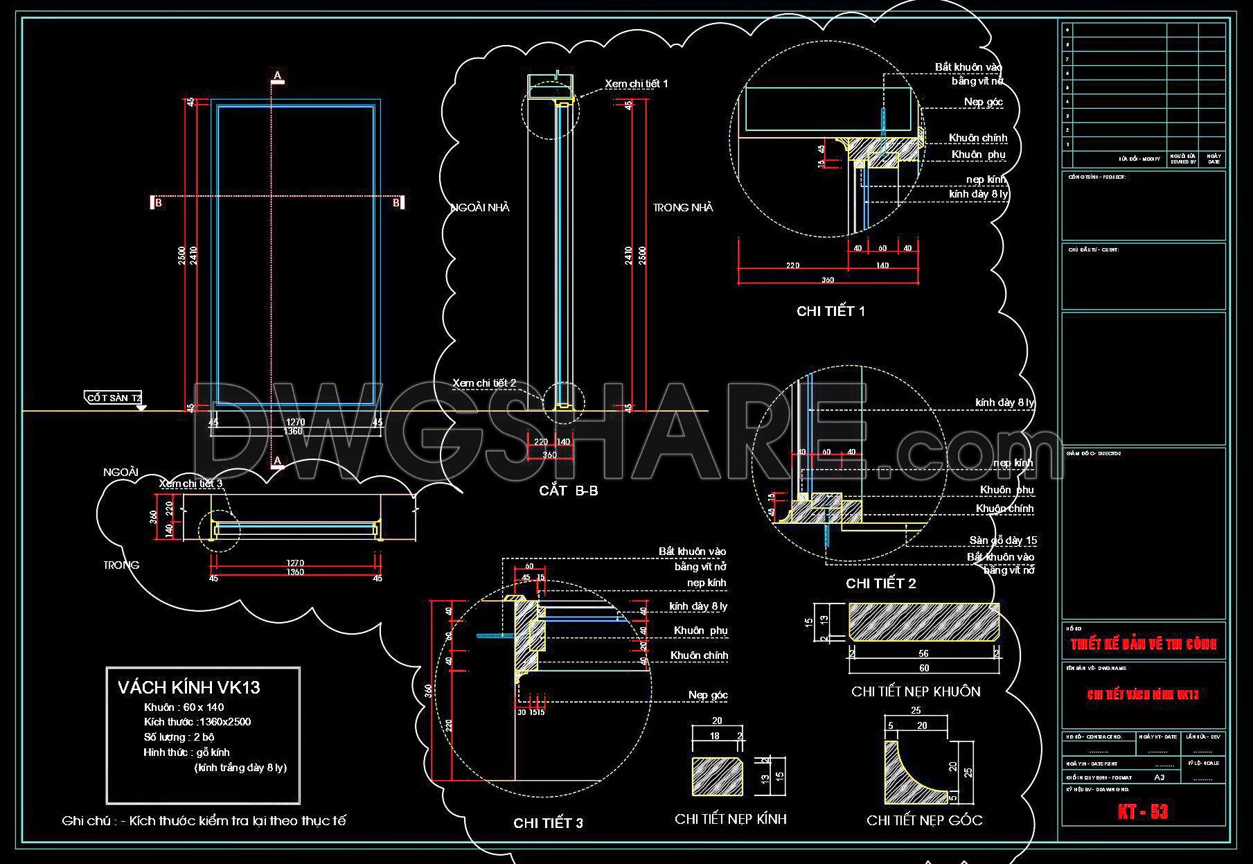 683. Free Download – Complete Cad Drawings Of Doors And Windows