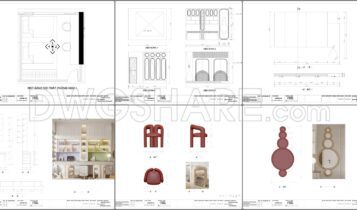 20. Download Multipurpose Hall Architectural AutoCAD DWG Drawings