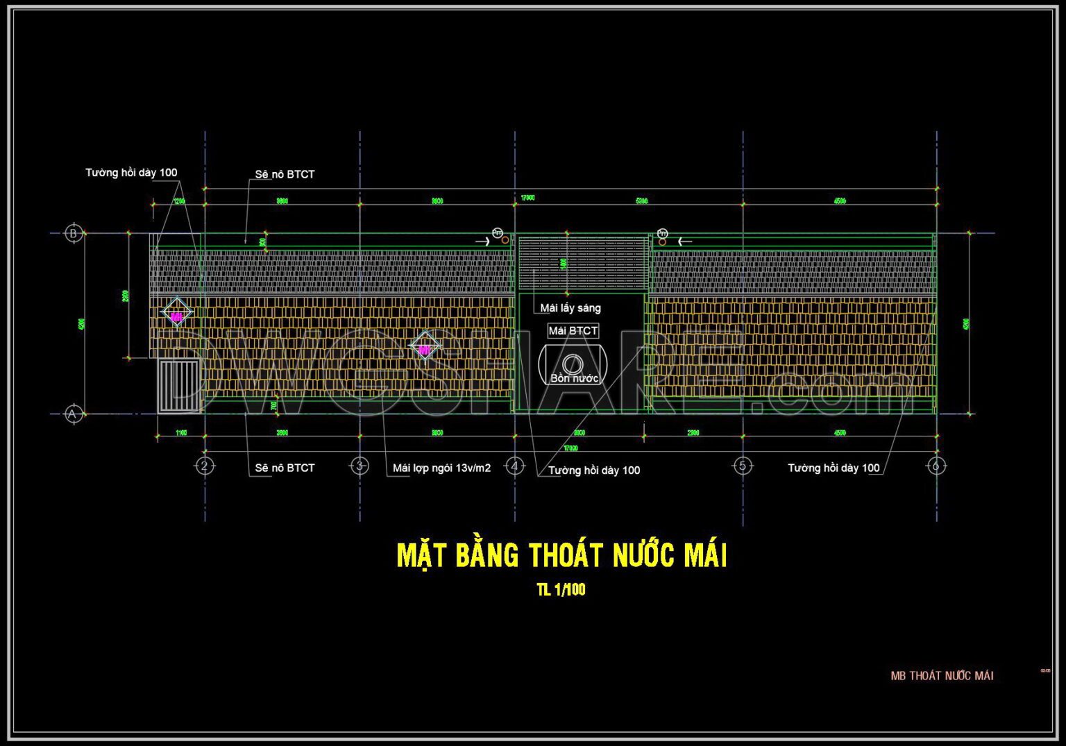 124. CAD drawings detailing the design of water supply and drainage ...