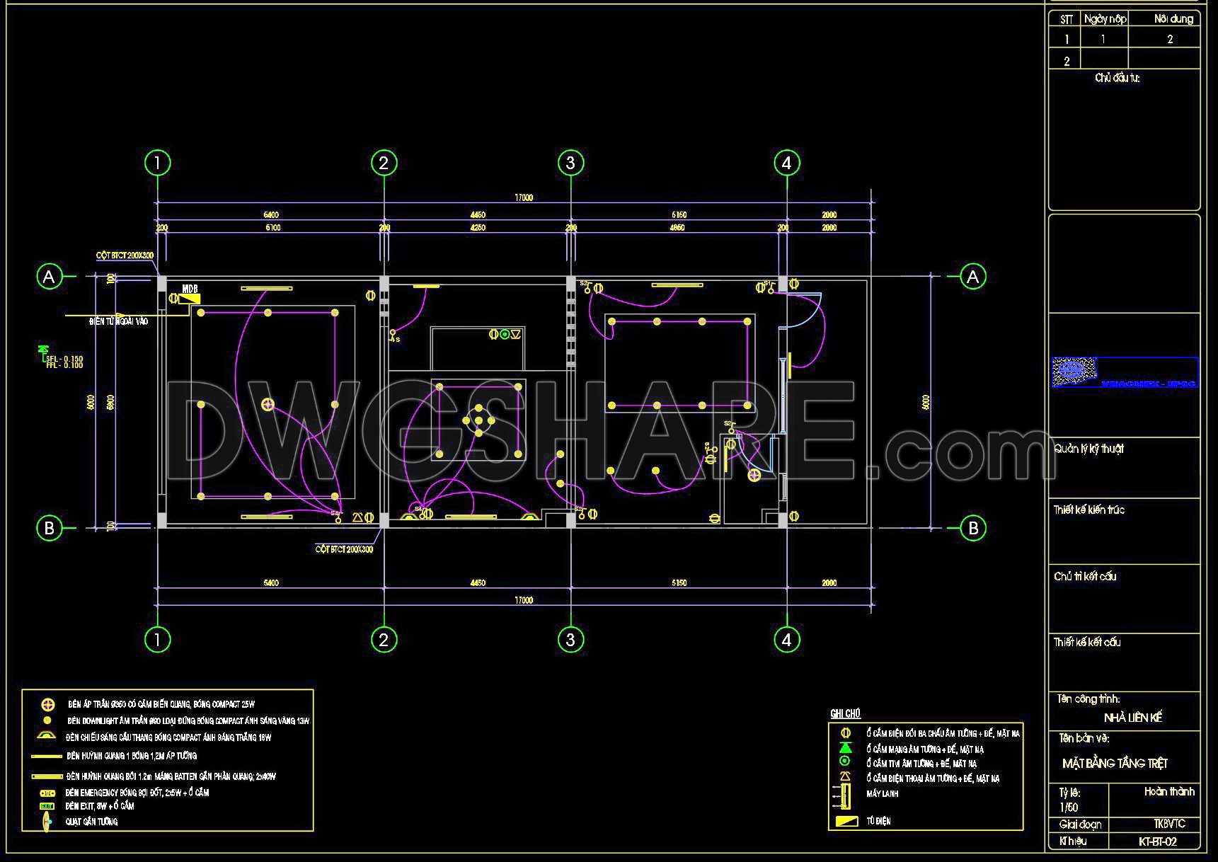 125. Free Download 3-Story Townhouse Electrical CAD Drawings – Complete ...