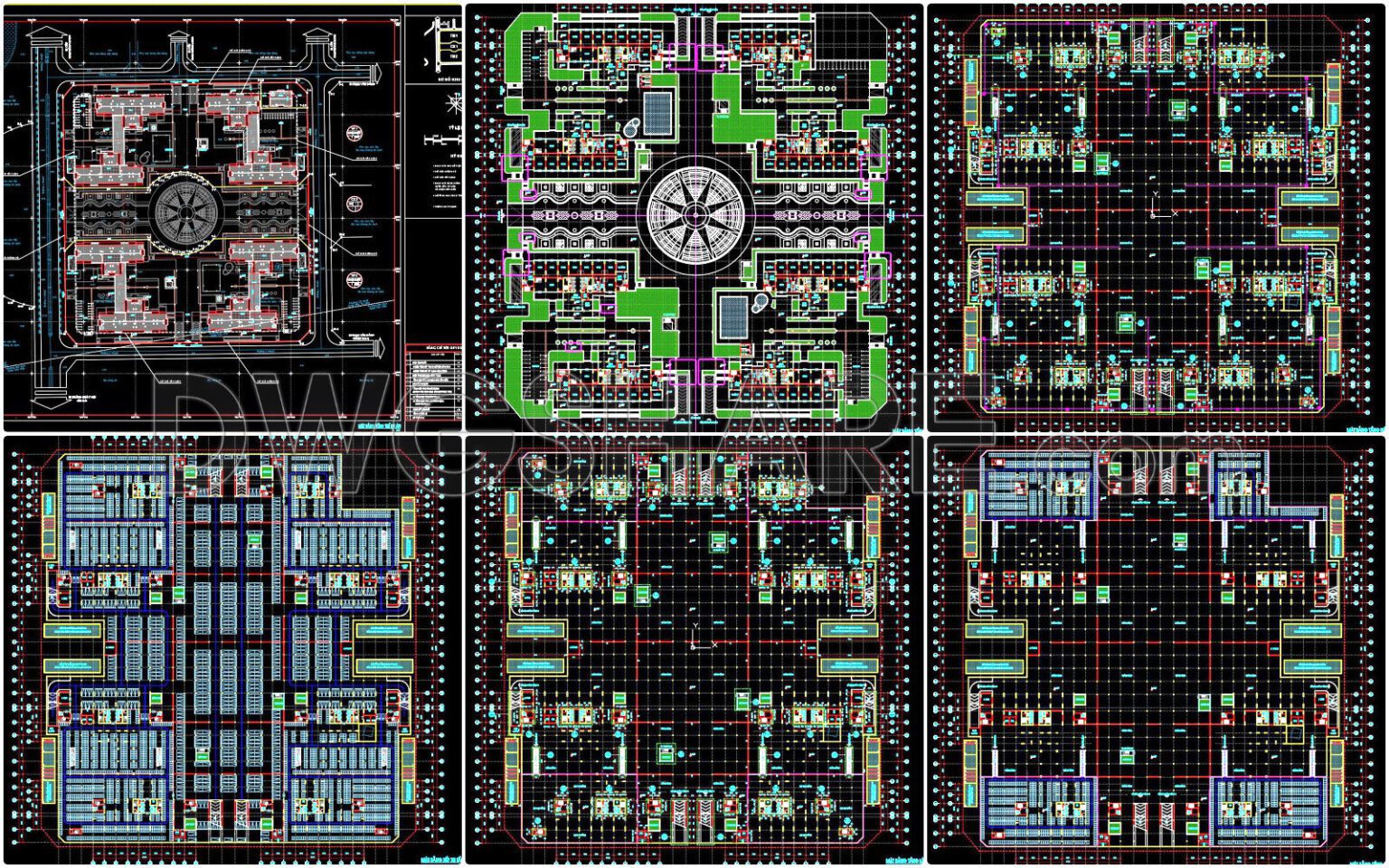 449. Free Download Detailed CAD Drawings of Stairs and Elevator Shaft