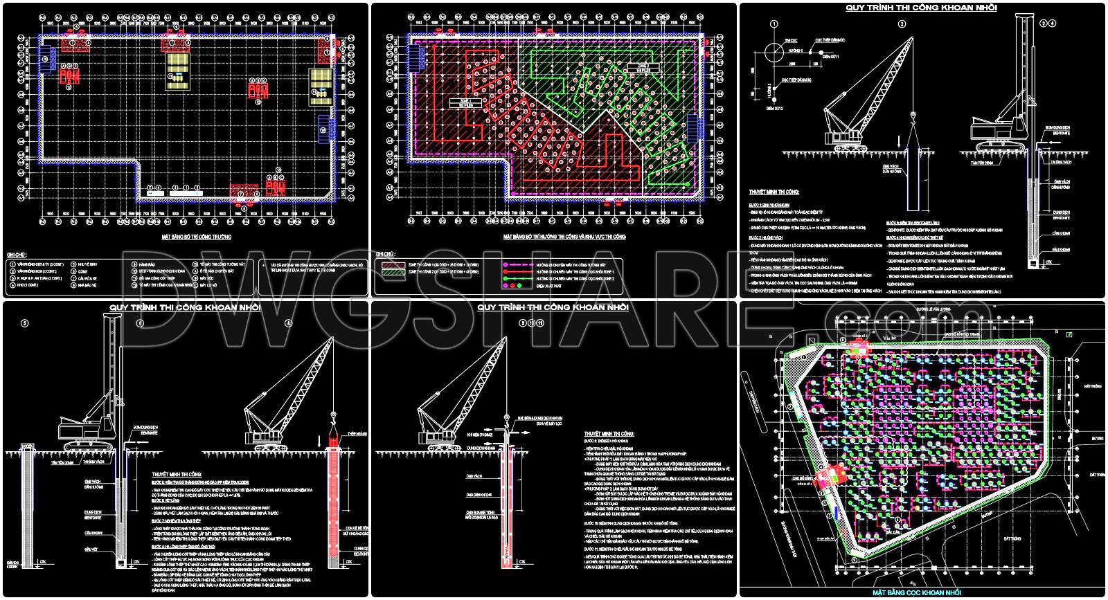35. Free CAD Download Method Statement Drawings for Bored Pile and ...