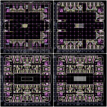 38. High-Rise Building CAD Drawing Free Download for Architects and ...
