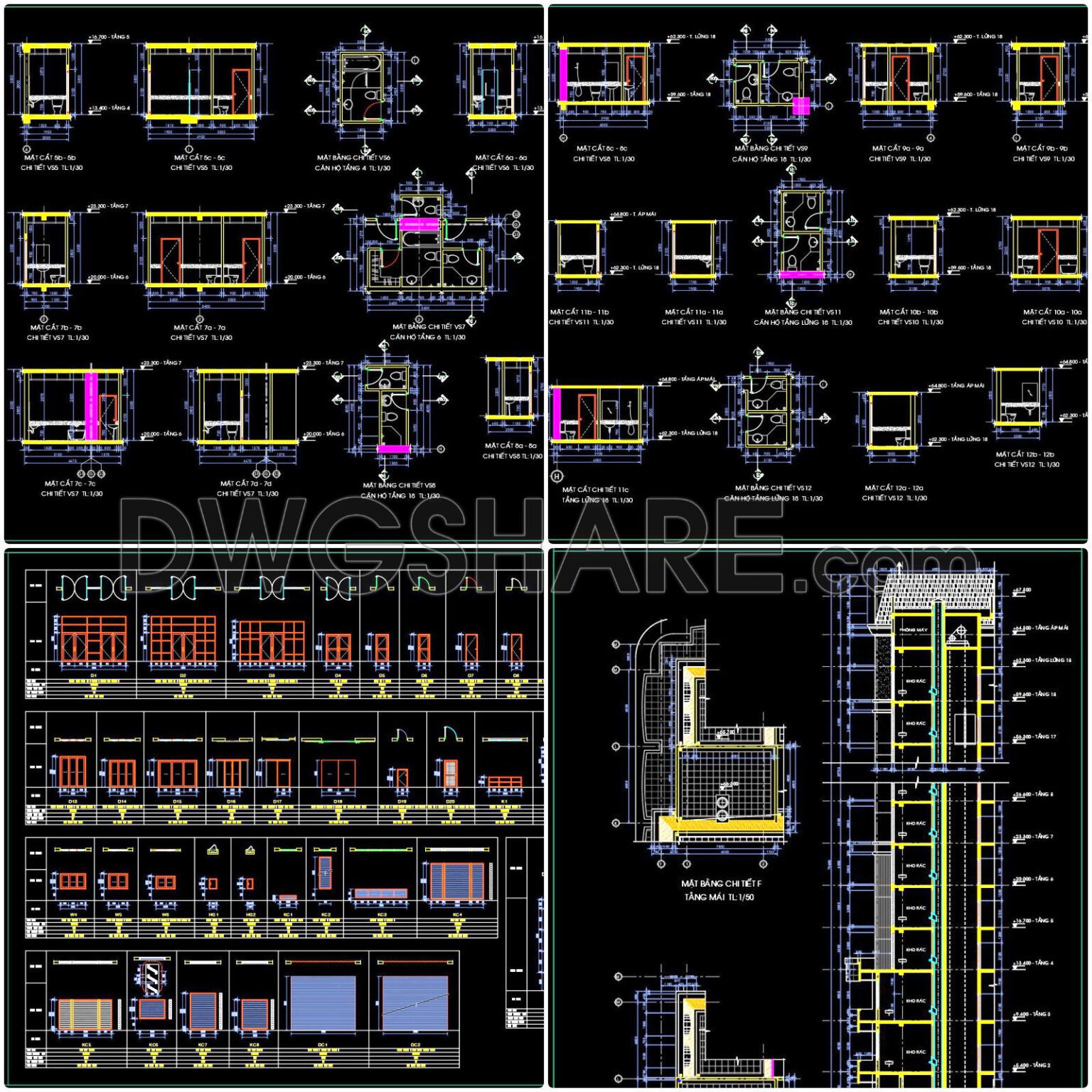 38. High-Rise Building CAD Drawing Free Download for Architects and ...