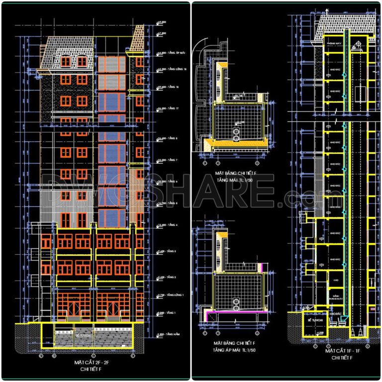 38. High-Rise Building CAD Drawing Free Download for Architects and ...