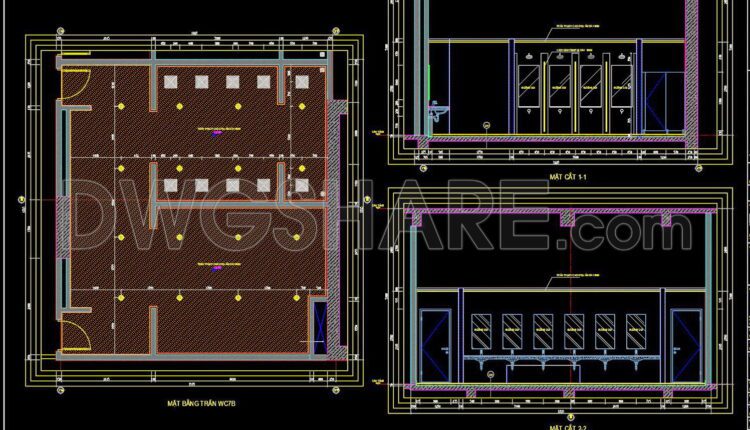 388. Free Downloadable Public Restroom Cad Drawings (4) - Free Cad ...