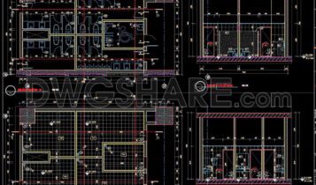395. Free Download of CAD Section Detail Drawings for 4 Hand Wash Basin ...