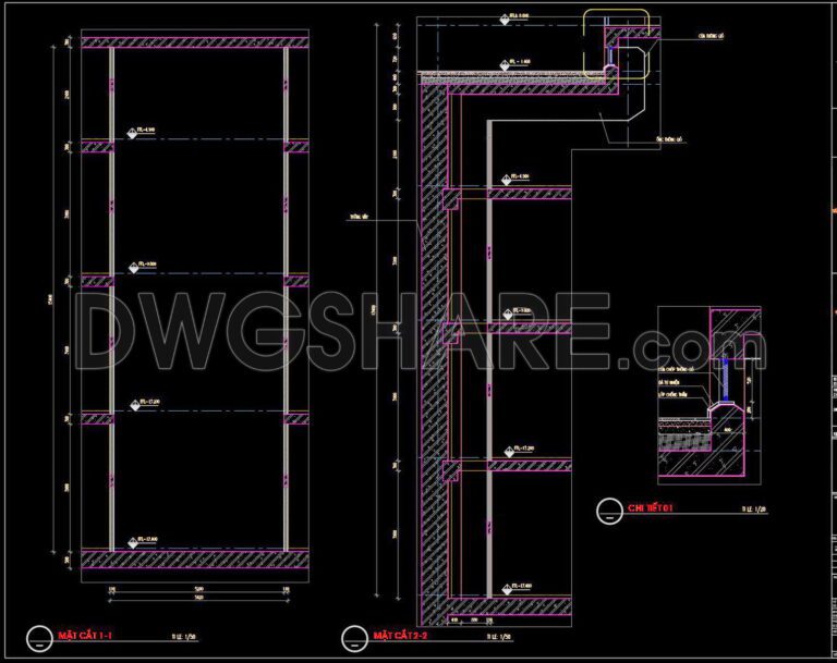 438. Free Download Detailed Basement Ventilation CAD Drawings