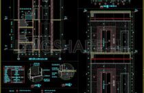 38.Autocad drawings of various types of bonsai trees