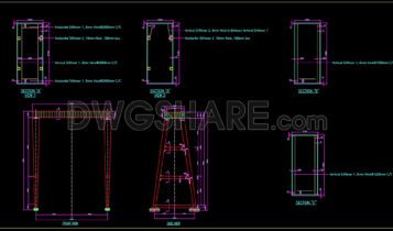 Free Drawing in Autocad: Structural CAD Blocks for format DWG