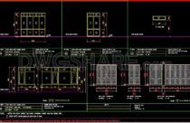 355. Free Download detailed CAD drawings of townhouse stairs