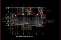 144. Free CAD Dining Table Detailed Drawing