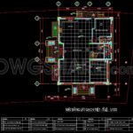 112. Free Download CAD Tile Layout Design – Three-Story House Plans (1 ...