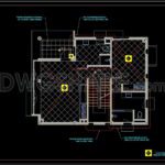 113. Download Free Detailed CAD Tile Layout Plans – 3-Story House Design (1) - Free Cad Blocks ...