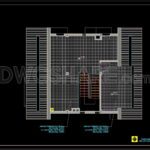 113. Download Free Detailed CAD Tile Layout Plans – 3-Story House Design (2) - Free Cad Blocks ...