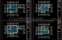 631. Free Download Essential Core Wall Framing Details CAD Template (DWG)