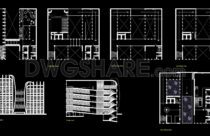51. Download CAD Drawings for Interior Construction Design of an 80m2 ...