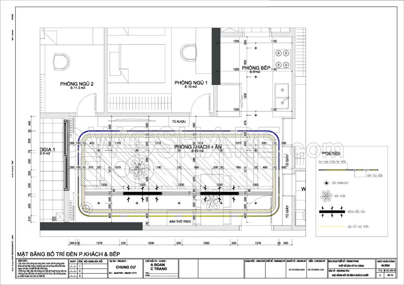 187. Bedroom Ceiling Plan and Lighting Layout CAD Drawing Free Download