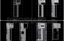 12.Multi function hall AutoCAD File DWG