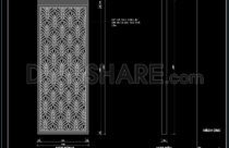 373. Free Download detailed CAD drawings of townhouse stairs