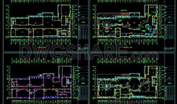 AutoCAD drawings for detailed ceiling designs are available for download