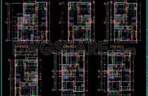 631. Free Download Essential Core Wall Framing Details CAD Template (DWG)