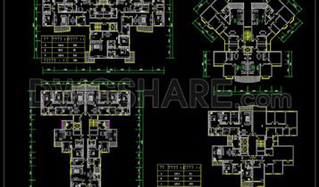 622. Free Download 4-Cell Box Culvert Structural CAD Drawings