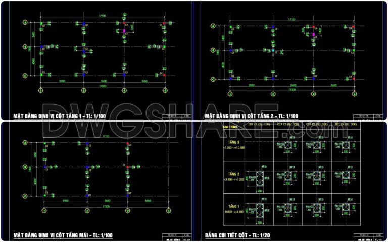 322. Free Structural CAD Drawings Available for 7.4m x 17.2m Reinforced ...