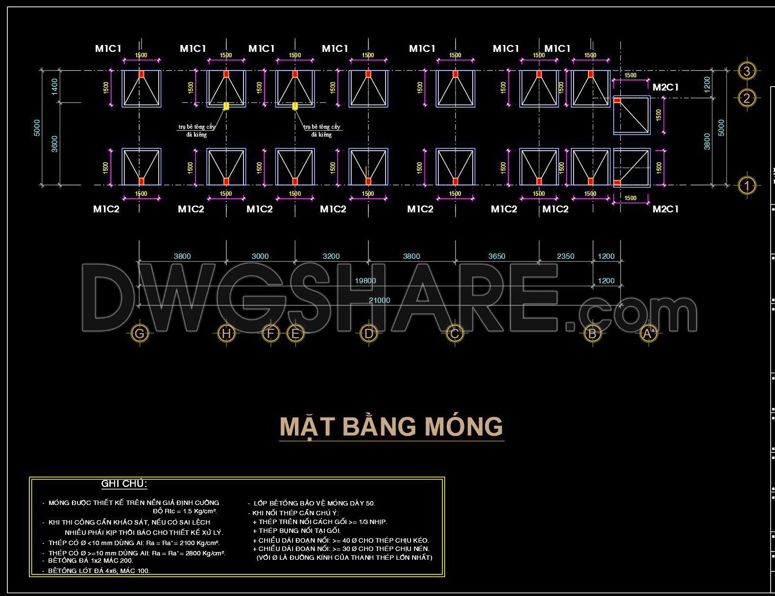 329 Free Download of Structural CAD Drawings for 5m x 22.8m Reinforced ...