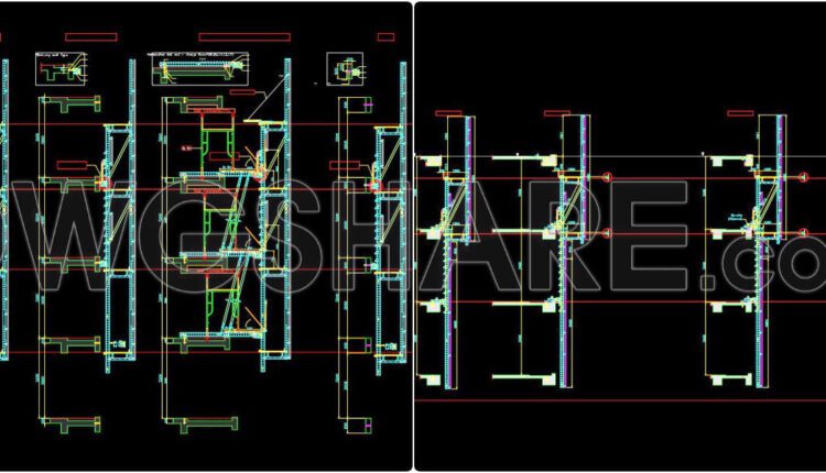 39. Download CAD Drawings of High-Rise Building Enclosure Method Using ...
