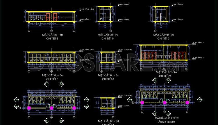 390. Free Download Complete Bathroom Construction Details (CAD & DWG ...