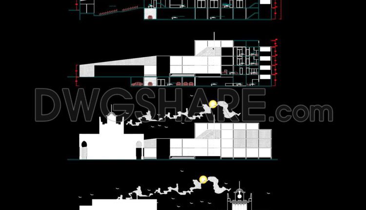 42. Download CAD Drawings of City Hall Project (Architectural Plans) (2 ...