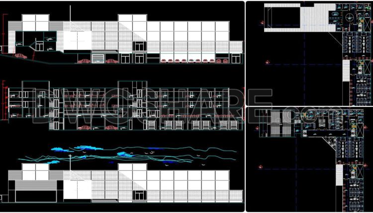 42. Download Cad Drawings Of City Hall Project (architectural Plans ...
