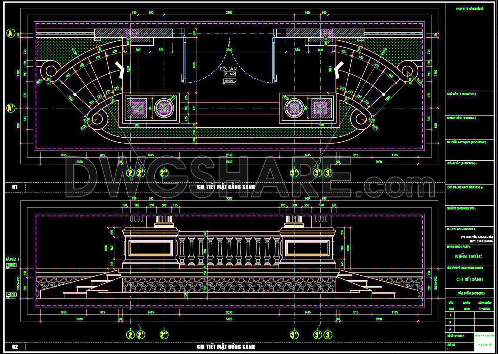 421. Free download of CAD drawings of European architectural details