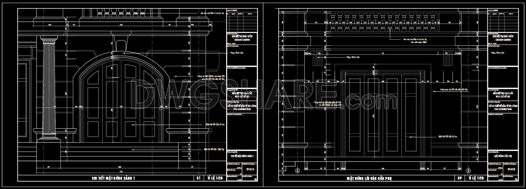 426. Free Download CAD Detail – Roof Gutter and Balcony Section