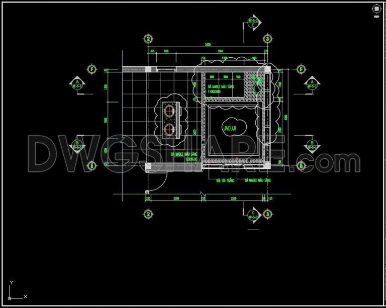560. Free CAD Drawings of Interior Design with Detailed Wall Elevations ...