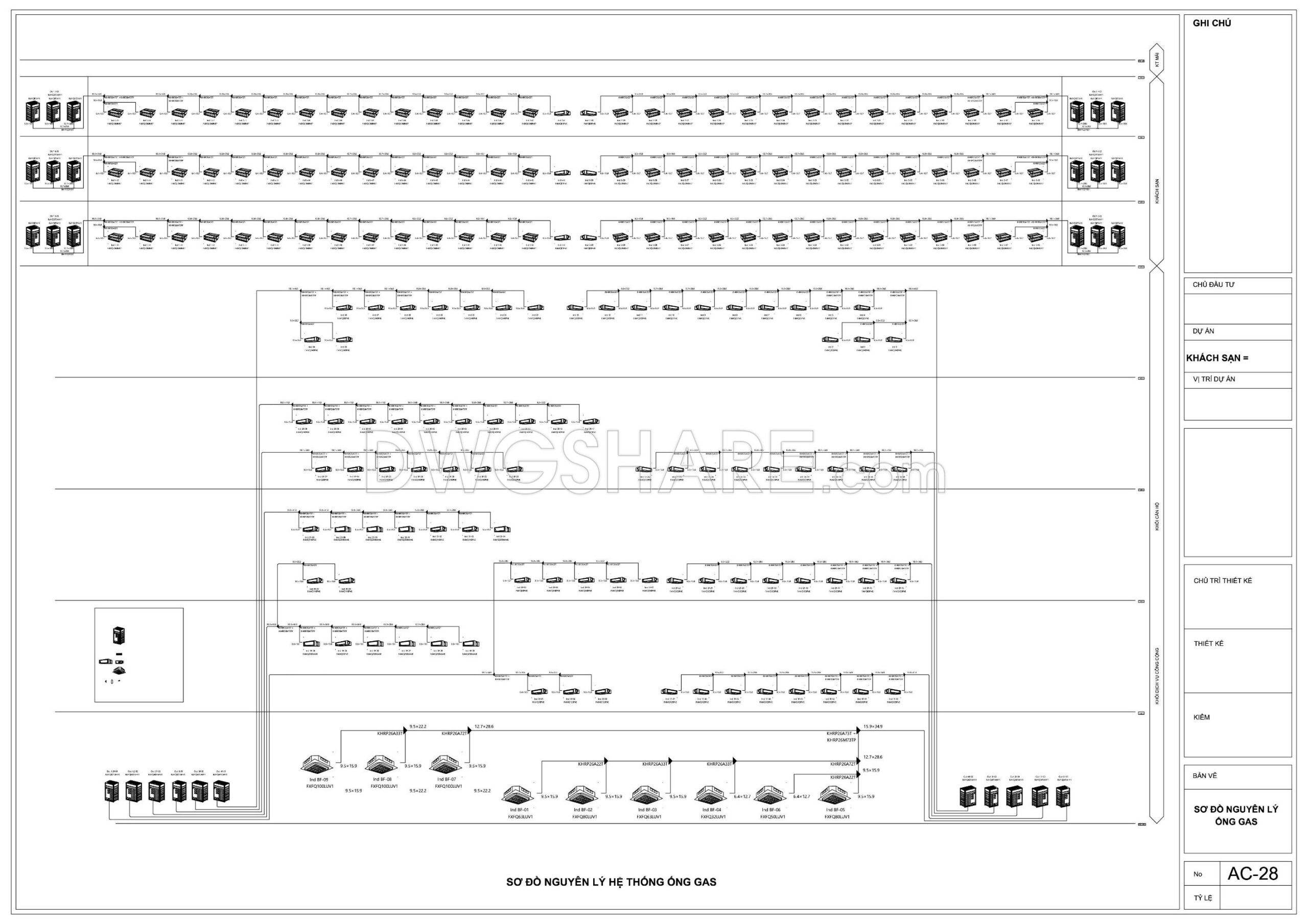 72. Free Download CAD Drawings of HVAC Systems – Ventilation, Gas, and ...